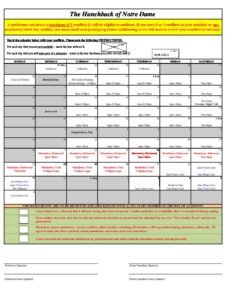 Rehearsal Calendar - Hunchback of Notre Dame - Jul-Aug 2023 - CMT San ...